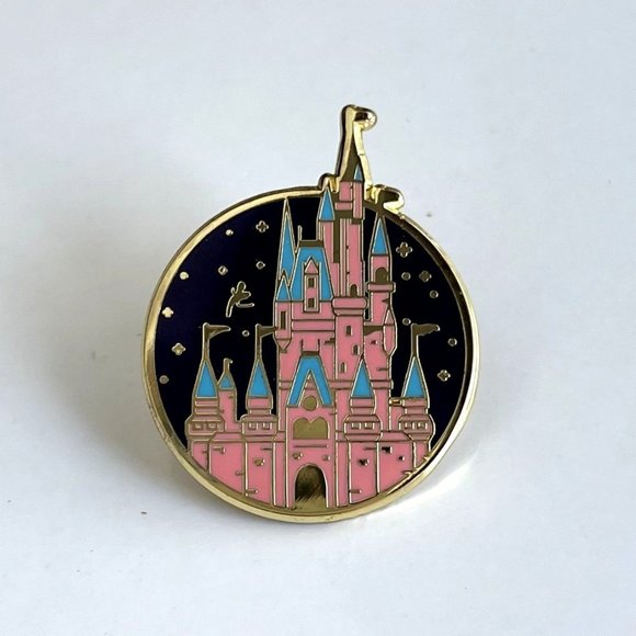 unbranded | Jewelry | 5 Off Disney Castle Pin Disneyland Cinderella ...